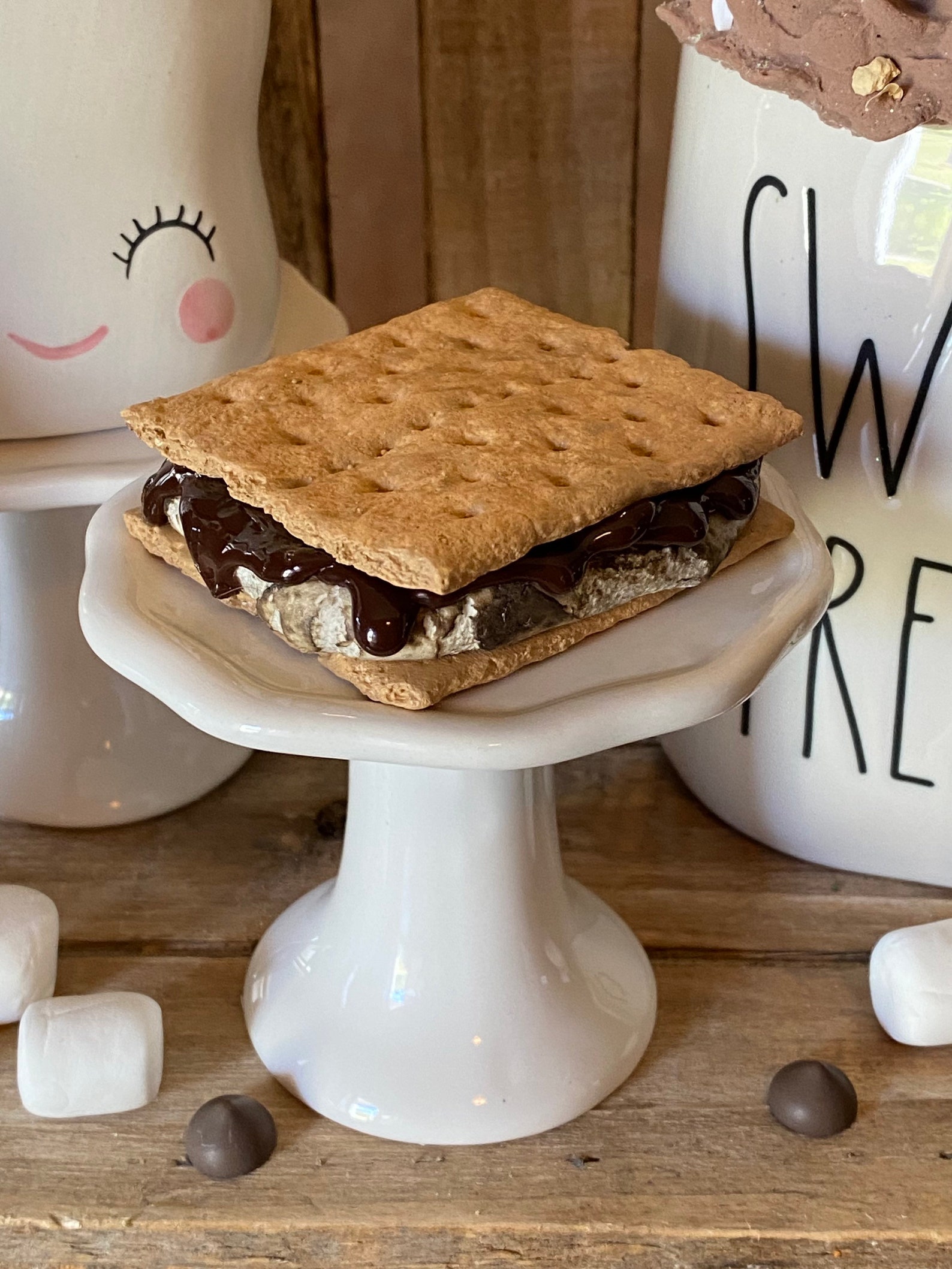 Handmade Faux Smores for Display Fake Bake | Etsy