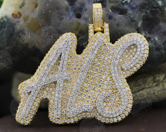 Custom Icy Pendant - Etsy