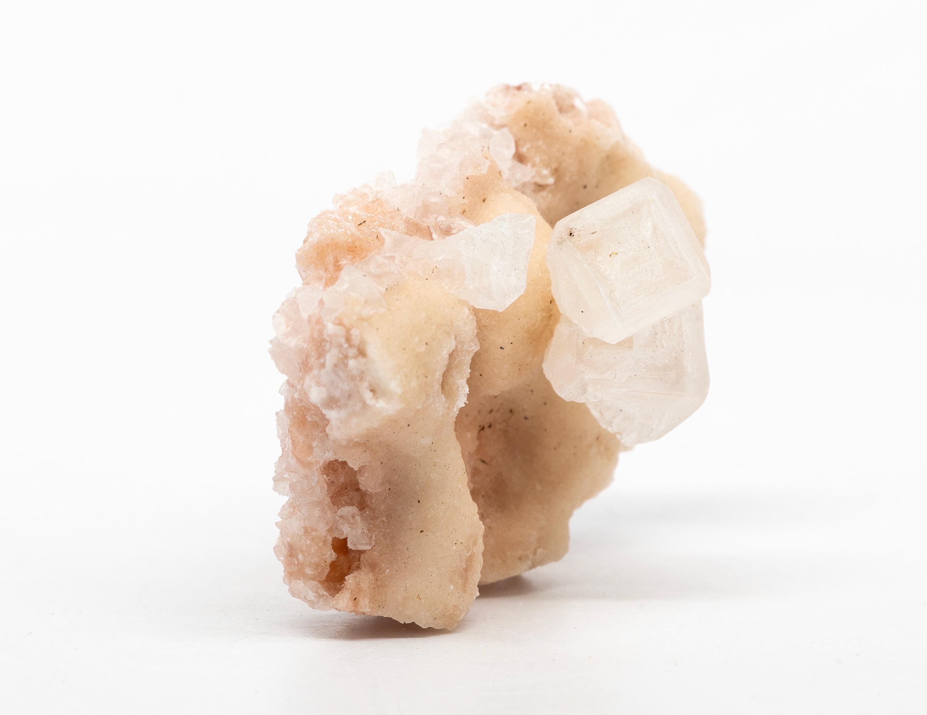 Pink Halite Crystal Cluster Formation | Raw Natural Halite Specimen ...