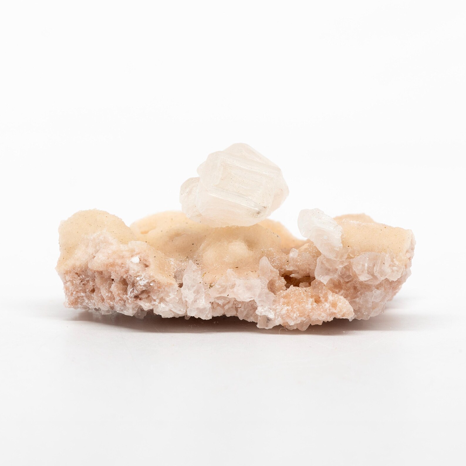 Pink Halite Crystal Cluster Formation | Raw Natural Halite Specimen ...