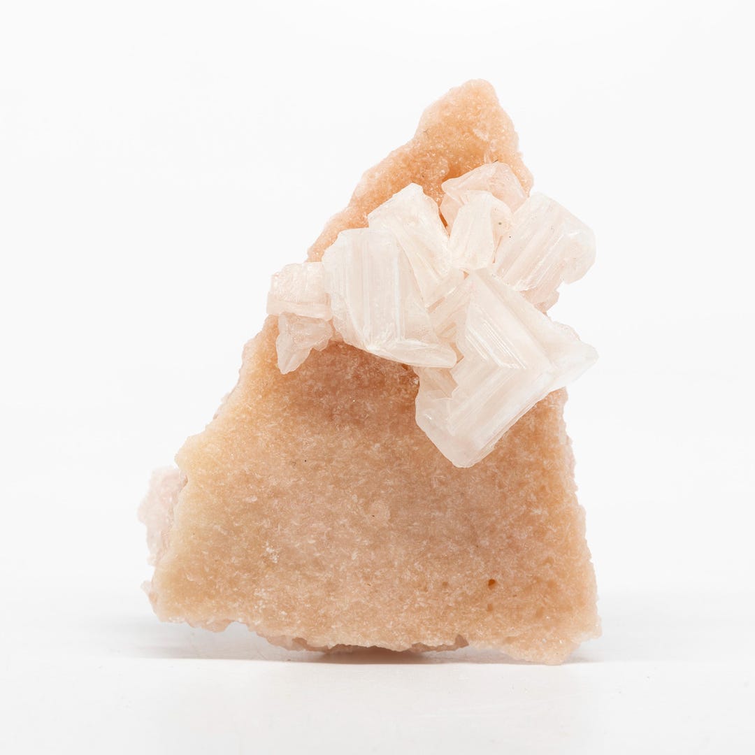 Pink Halite Crystal Cluster Formation | Raw Natural Halite Specimen ...