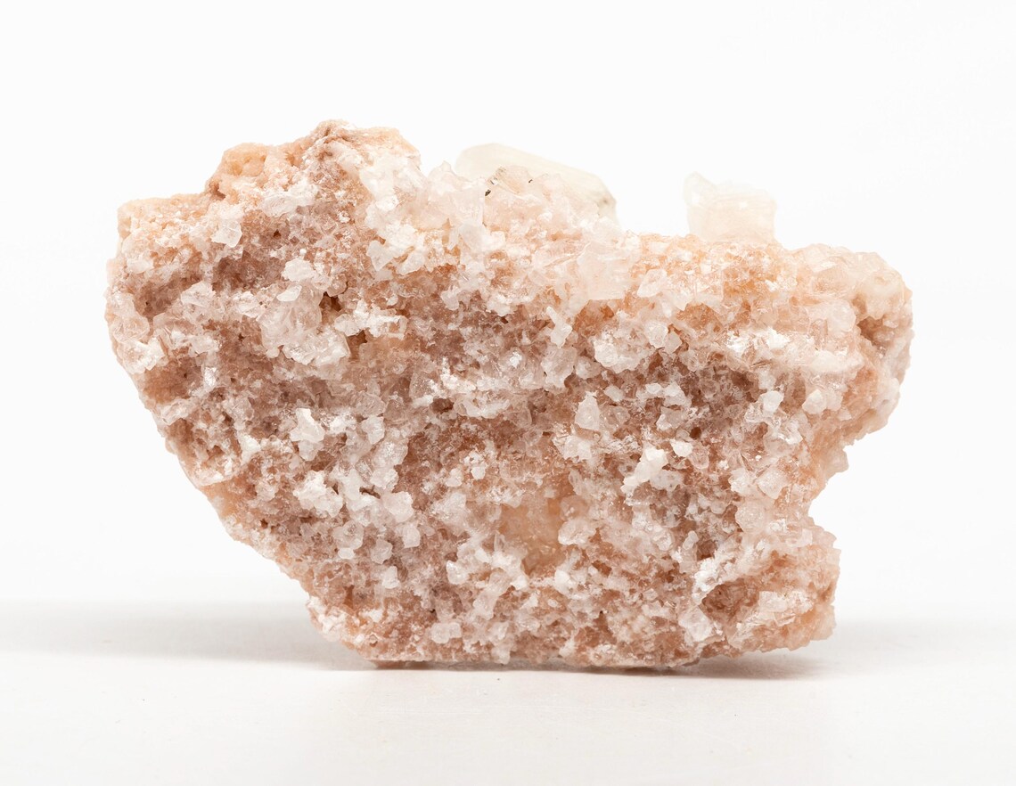 Pink Halite Crystal Cluster Formation | Raw Natural Halite Specimen ...