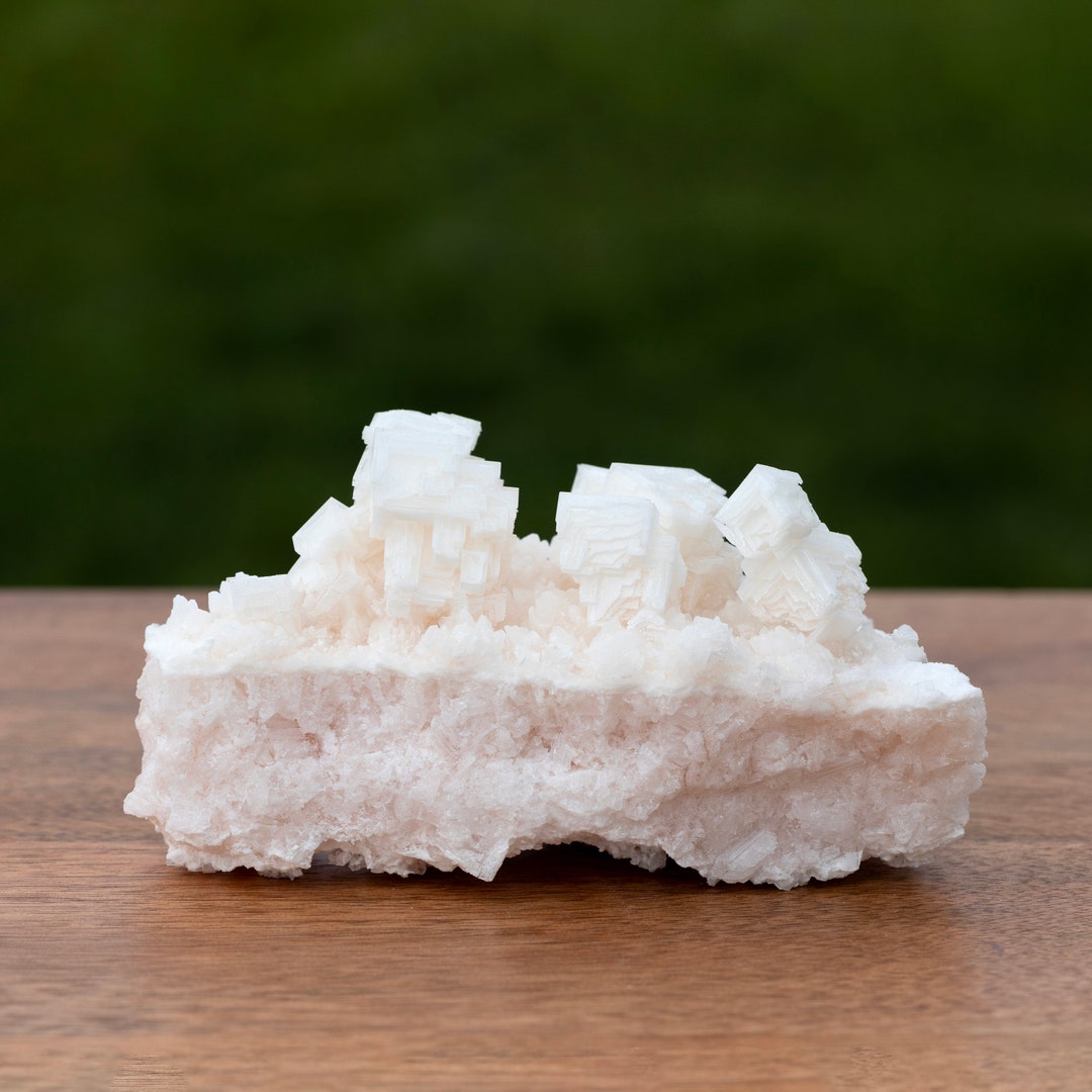 Pink Halite Crystal Cluster | Soft Pink Halite Crystal Formation | Raw ...