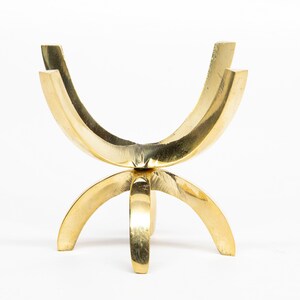 Modern 100% Brass Claw Display Stand | Gold Crystal Sphere Specimen ...