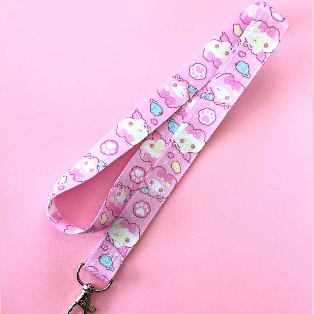 Kawaii Cat Lanyards | Cute Cat Suit Lanyards | Cute Gifts for Her ...
