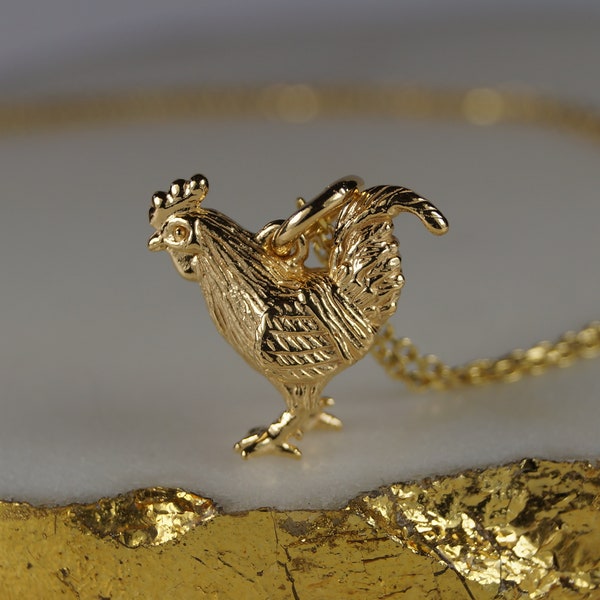 Rooster Pendant - Etsy