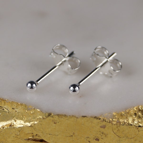 Silver Stud Earrings - Etsy