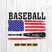 USA Baseball Flag Svg, Baseball Svg, Grunge Svg, Distressed Svg, Flag ...