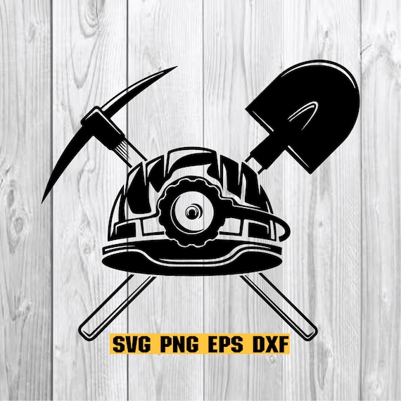 Mining Tools Svgmining Logo SVG Mining Svg Pickaxe Svg | Etsy