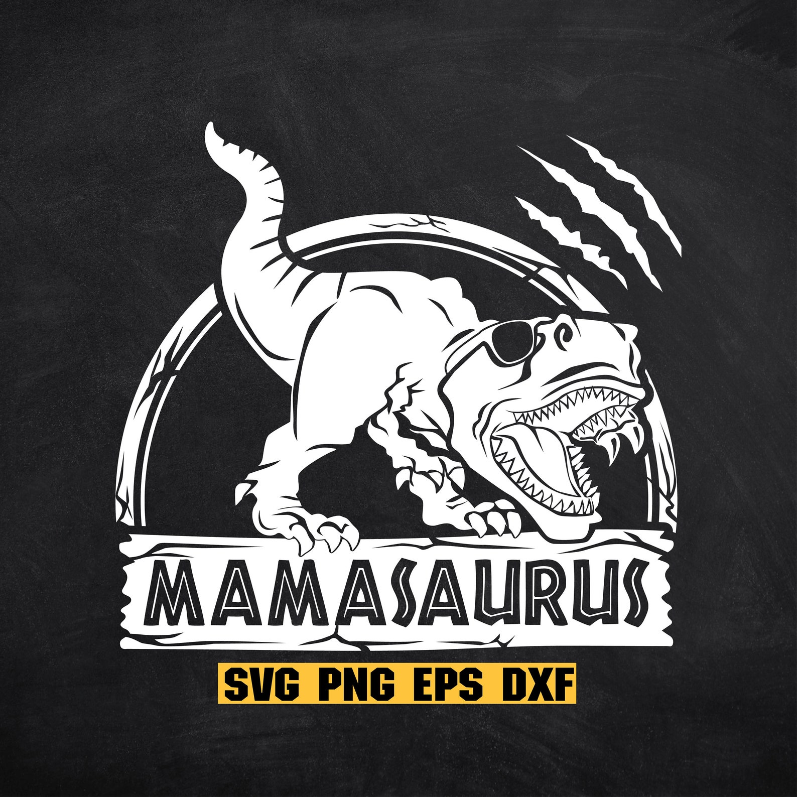Mamasaurus SVG Cutting Files for Silhouette Cameo Scanncut - Etsy