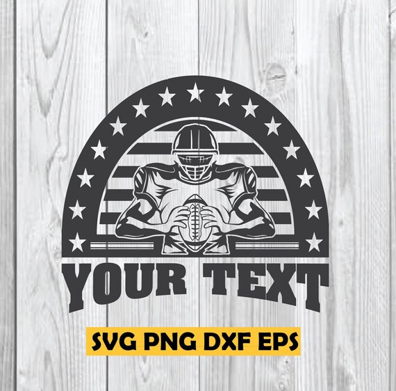 US Football Player Svg Us Football Svg Football Shirt Svg - Etsy