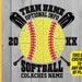 Softball Team Svg, Softball Shirt, Softball Design, Champion, All Star ...