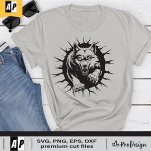 Wolf Claws Scratch SVG, Wolf Breaking Wall Svg, Wolf Claw Mark Svg ...