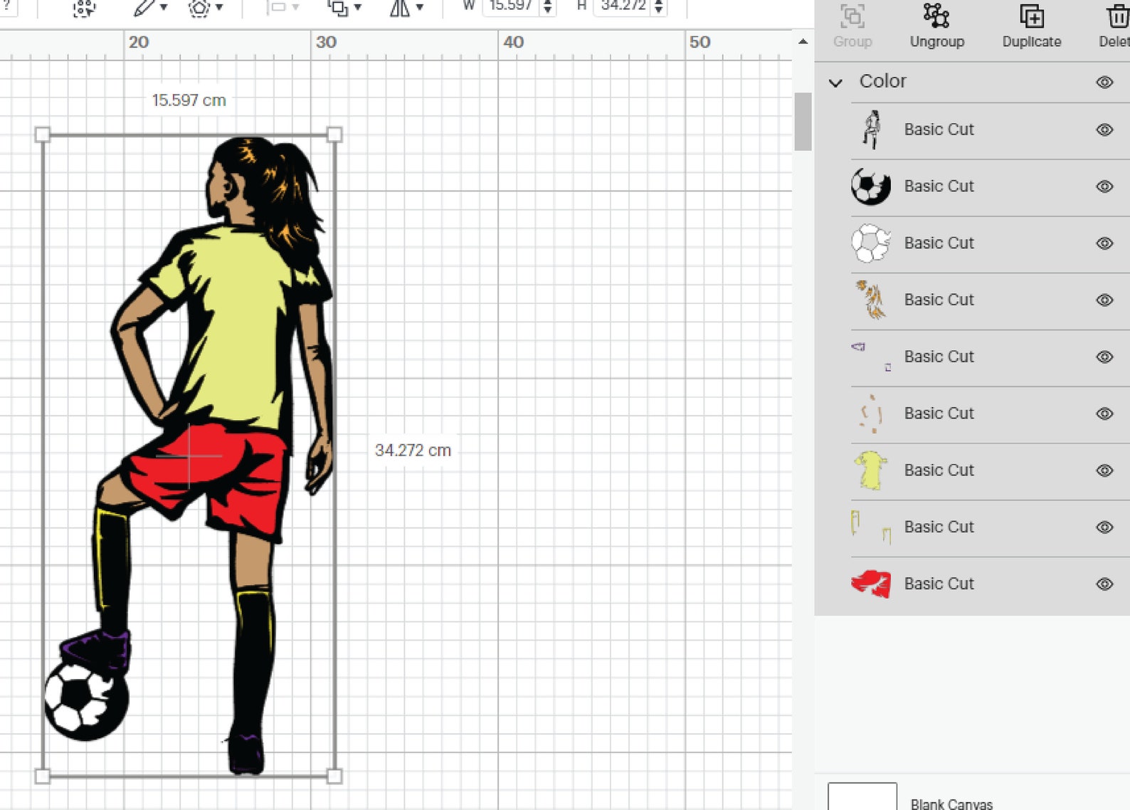 Soccer Girl Svg Soccer Girl Player Colored Layers Sports - Etsy