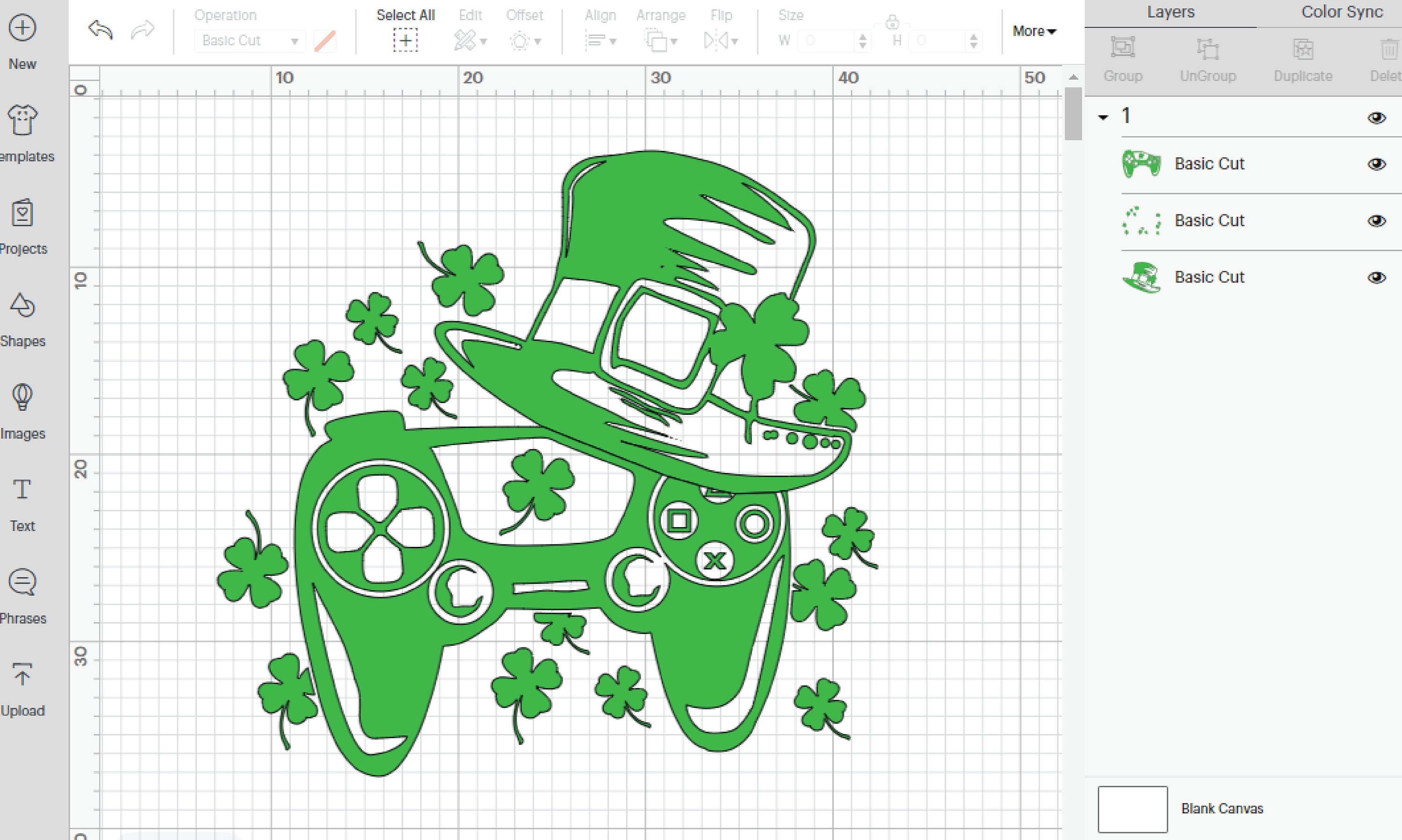 Shamrock Gaming Svg, Video Game Shamrock Svg,video Game St Patricks Day ...