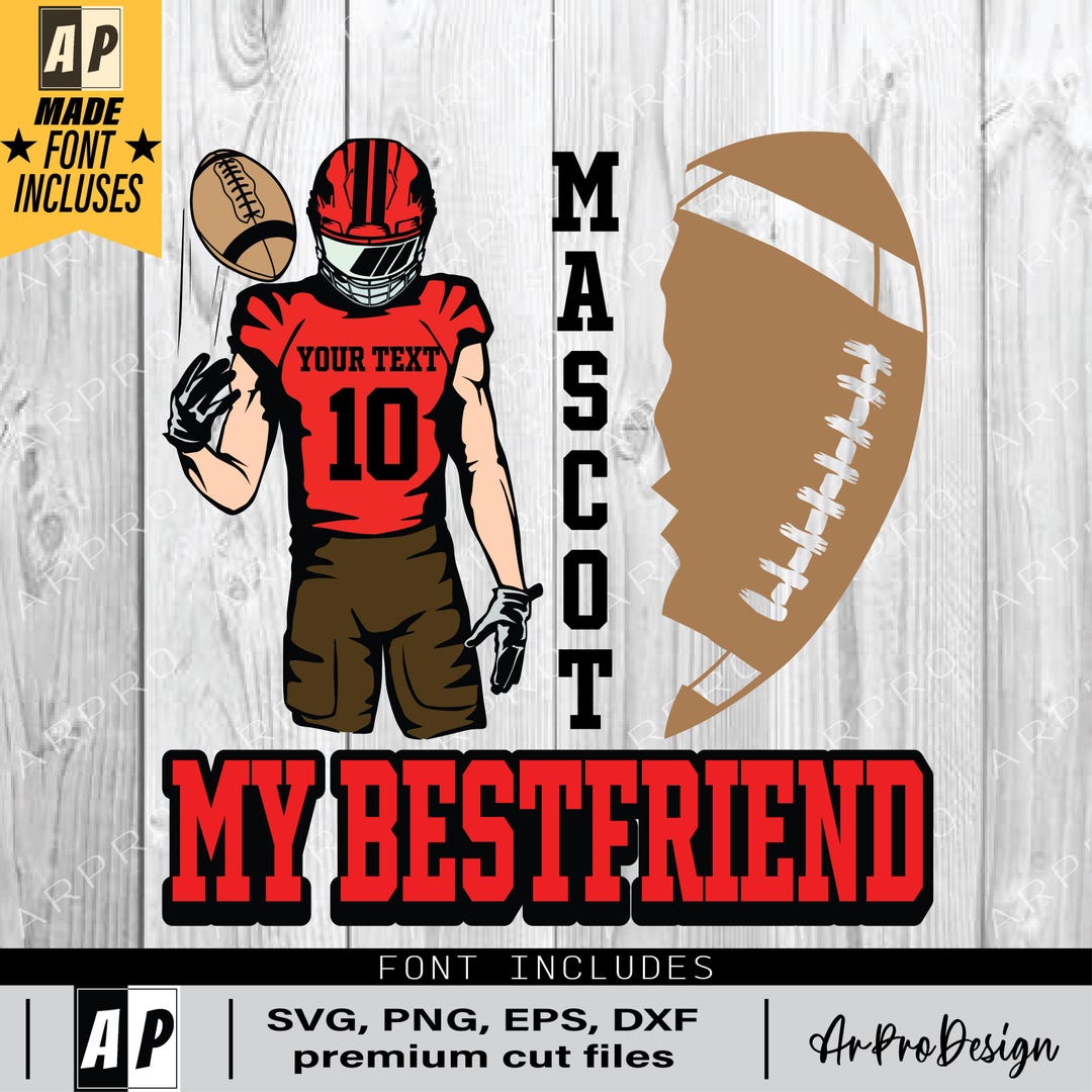 Football Svg Png, Football Bestfriend, Football Always & Forever My ...