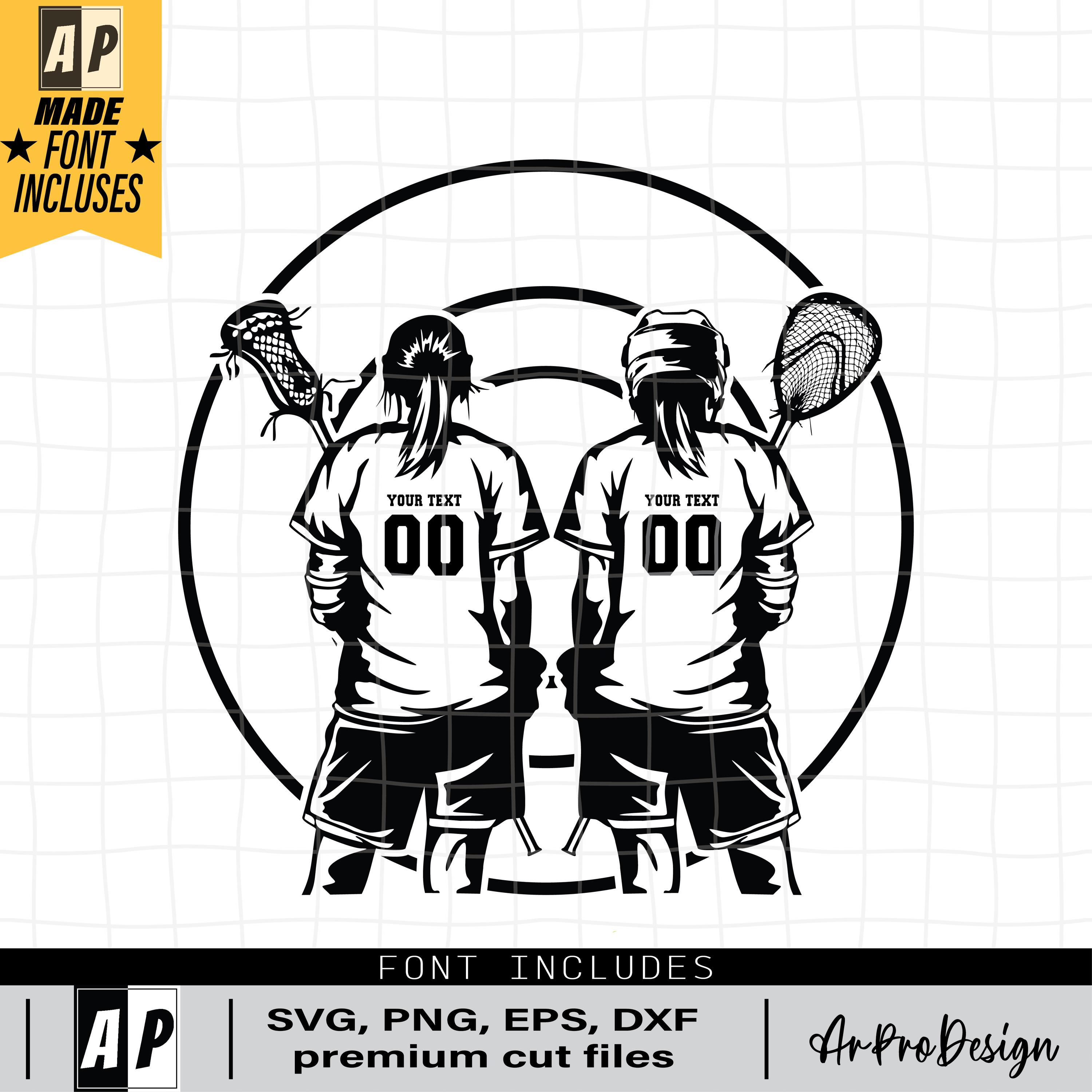 Lacrosse Girl Svg, Female Lax Goalie Svg, Goalie Girl Player Svg, Lax ...