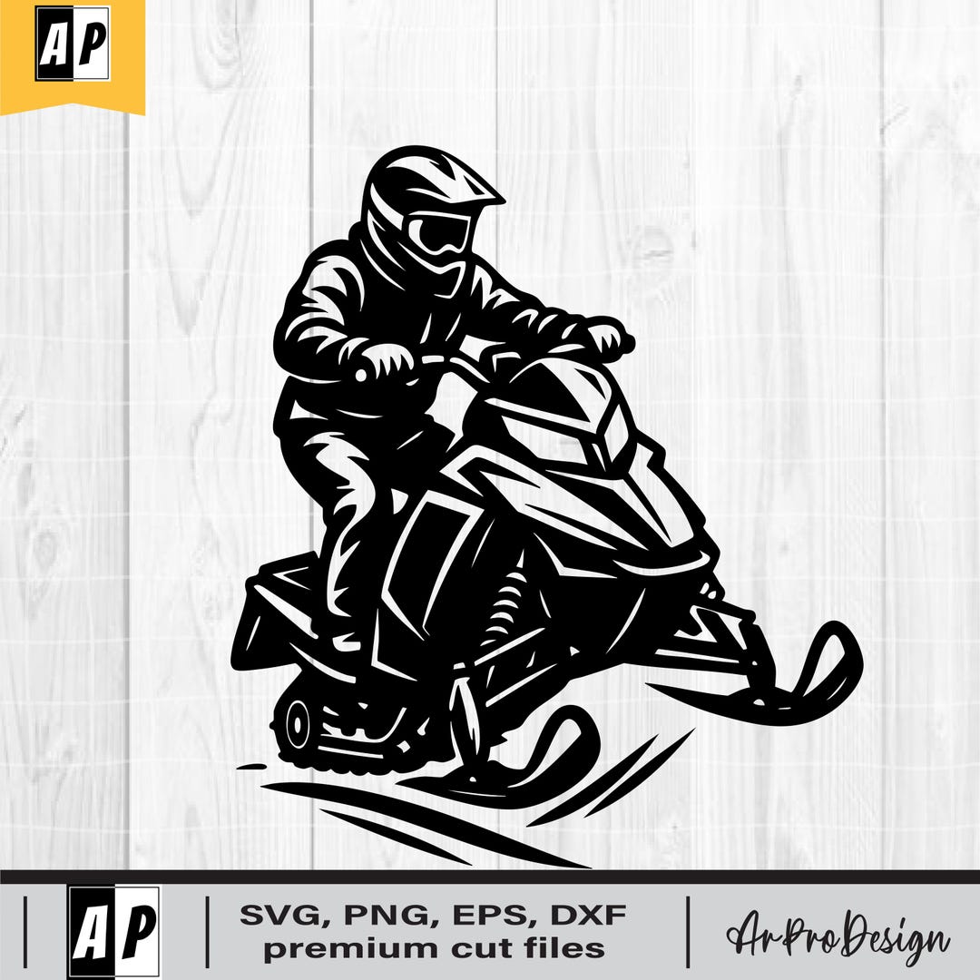 Snowmobile Rider SVG, Winter SVG, Snowmobiler Svg, Snowmobile Shirt ...