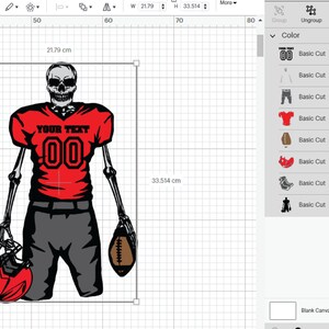 Skeleton Football Player SVG, Football SVG, Skull Sport, Football Shirt ...