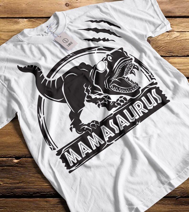 Mamasaurus SVG Cutting Files for Silhouette Cameo Scanncut - Etsy