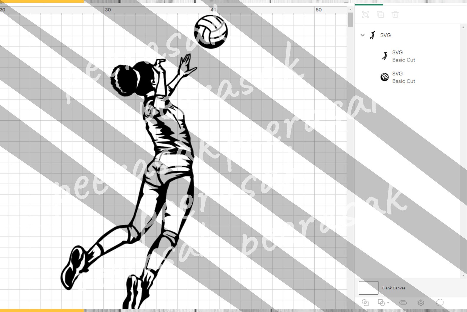 Volleyball Svg, Girls Volleyball Player Svg, Colored Layers, Volleyball ...