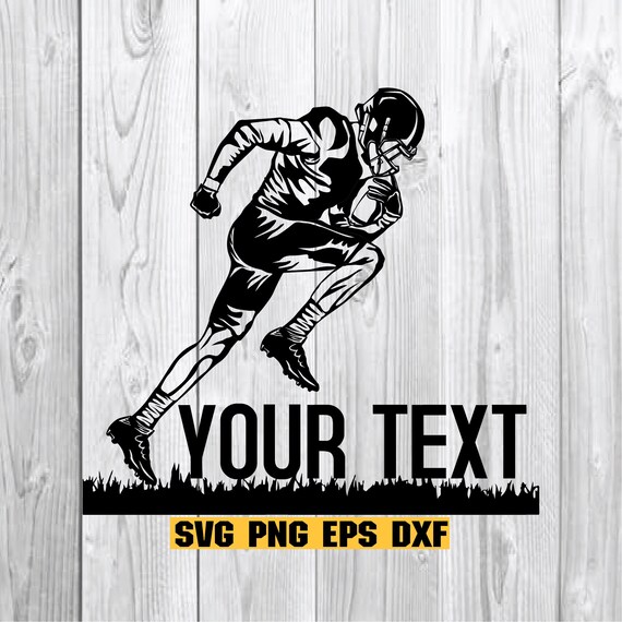 Football Player Svg Football Svg Football Team Football | Etsy