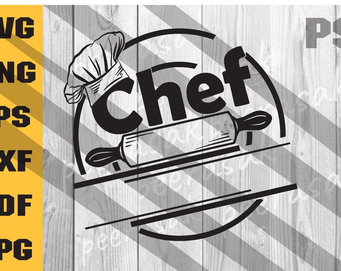 Chef Svg/png/eps/dxf, Chef Svg, Chef Cricut,chef Png, Chef Vector ...