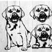 Puggle Svg, Dog Svg File for Cricut, Beagle Pug Mix Breed Clipart ...