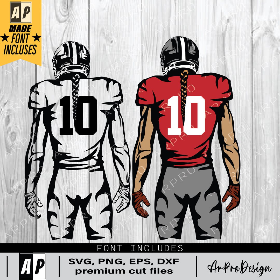 Football Svg, Football Player Svg, Braid Native American Football ...
