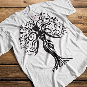 Woman Tree SVG, Women Empowerment SVG, Mother Nature SVG, Tree With ...