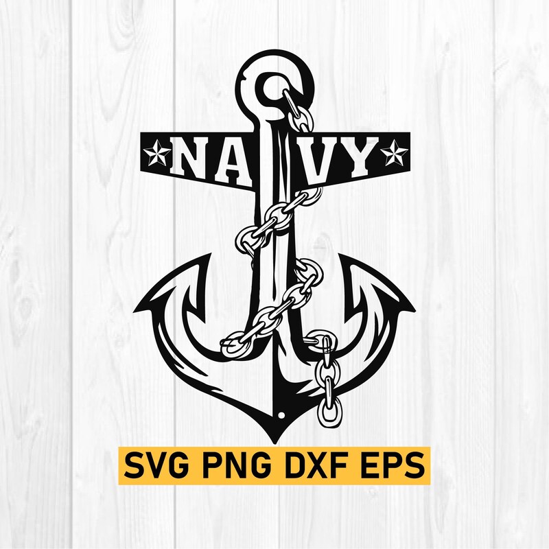 Navy Svg - Etsy