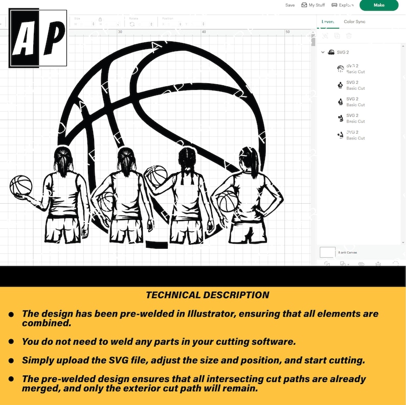 Basketball Svg Png, Basketball Four Girl SVG, Basketball School, Sports ...