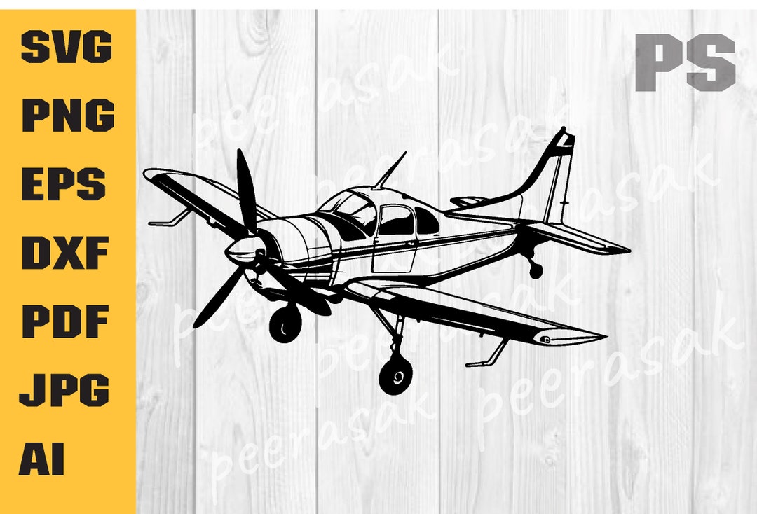 Crop Duster SVG, Single Prop Airplane SVG, Farming Aircraft SVG ...