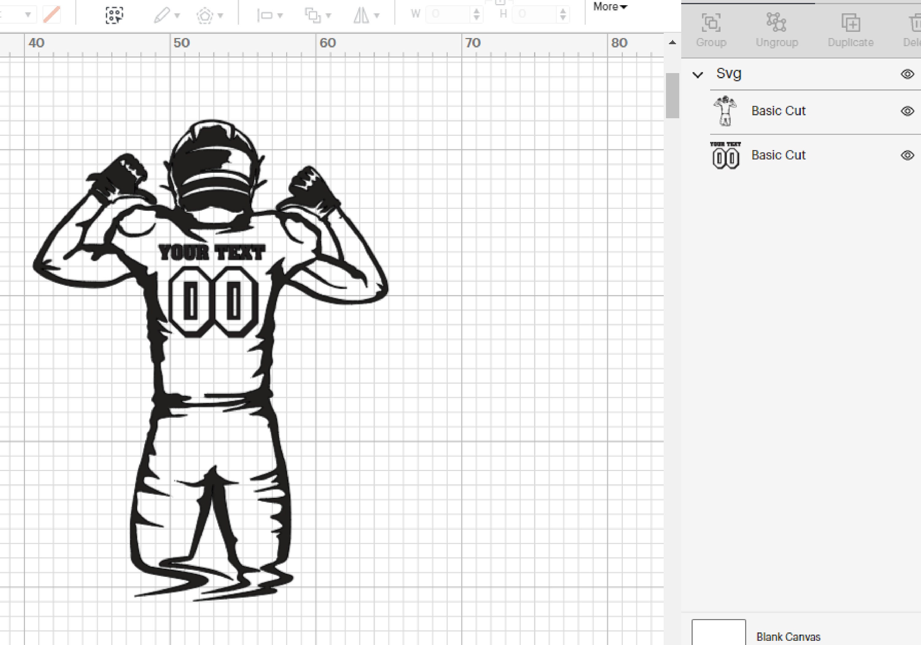 Football Player Svg Football Svg Colored Layers Football - Etsy UK