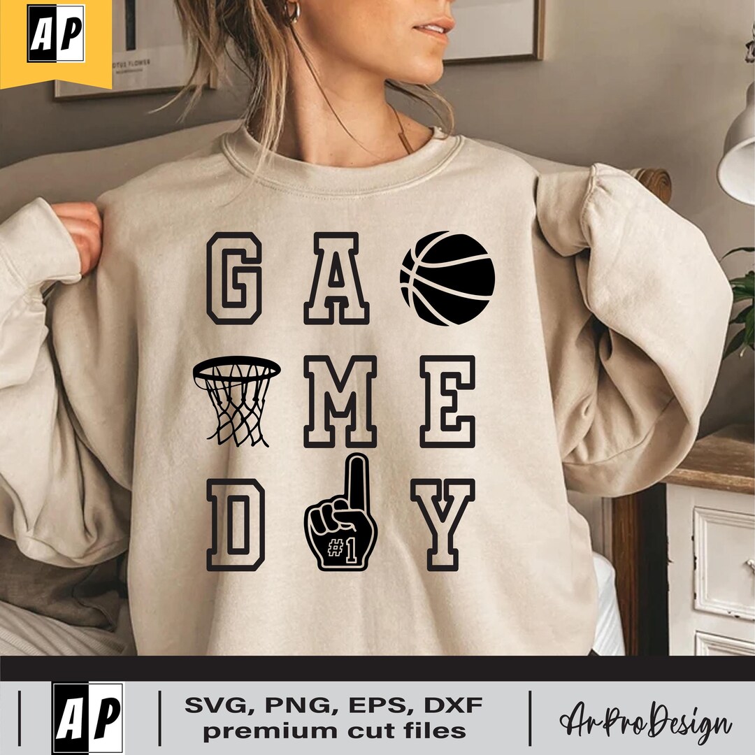 Basketball Svg Png, Gameday Svg, Basketball Shirt Svg, Game Day Vibes ...