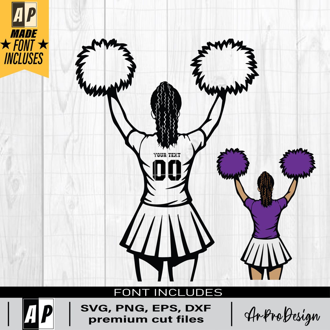 Cheerleader Svg, Personalized Name, Cheerleader Name Svg, Cheerleader ...