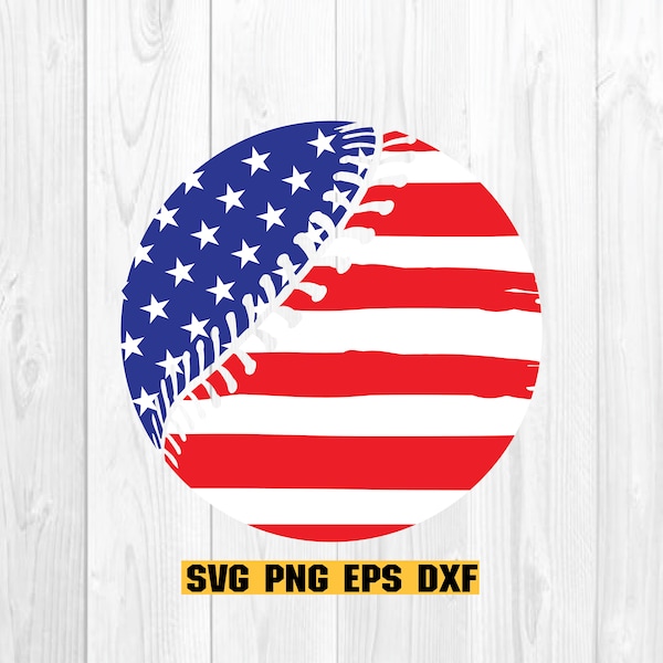 Baseball Flag Svg - Etsy