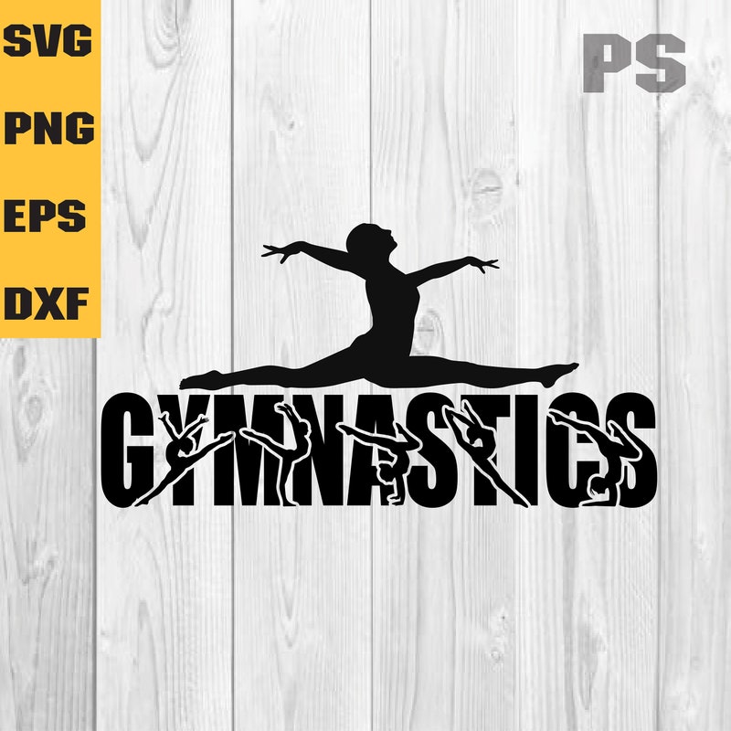 Gymnastics Svg - Etsy