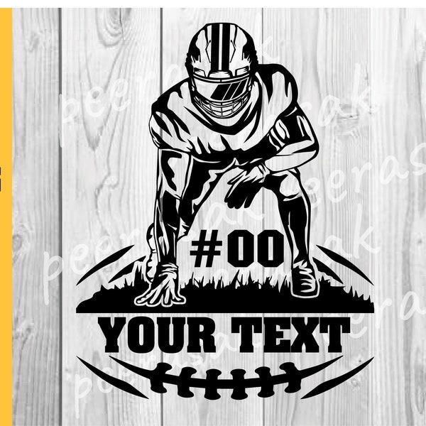 Football Svg - Etsy