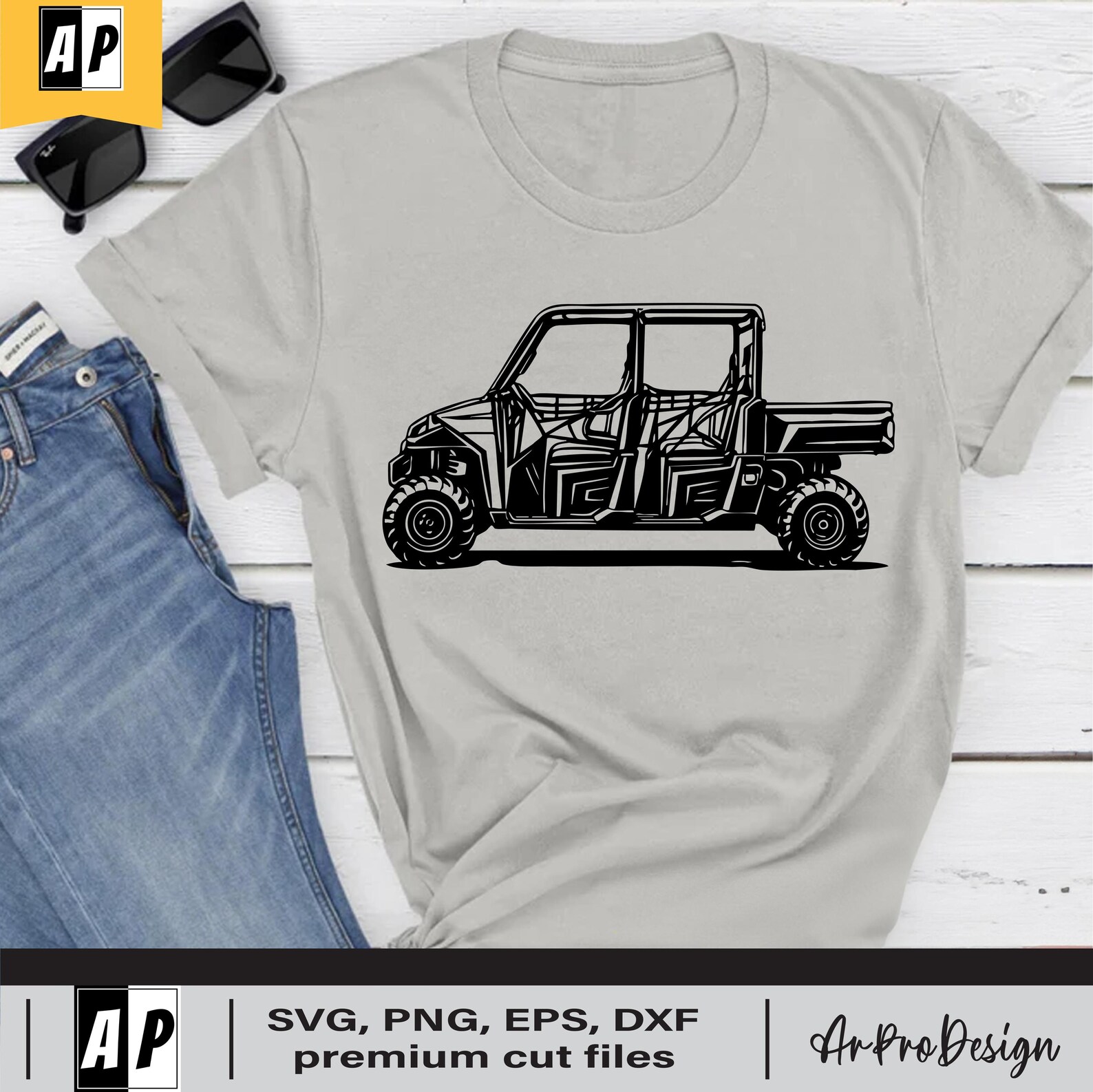 4 Seater UTV Svg, Side by Side Crew Svg, off Road Utility Vehicle, UTV ...