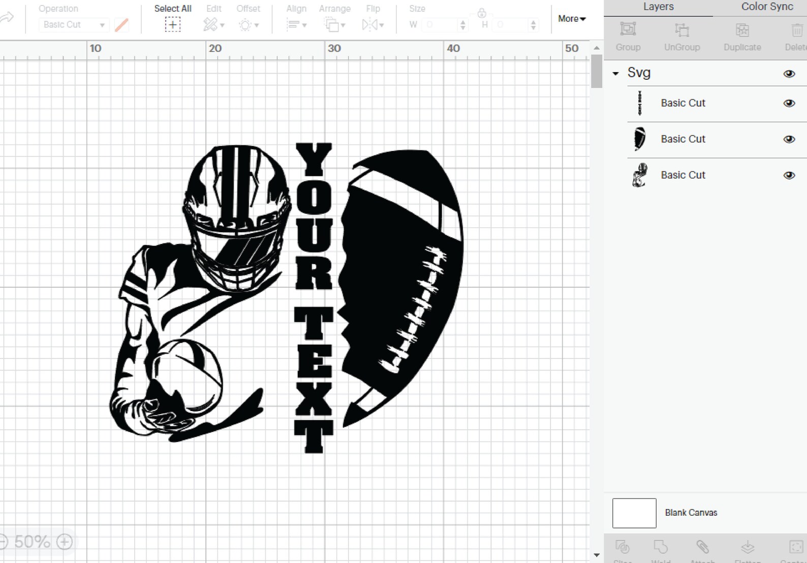 Half Football Player Svg, Football Season Svg, Football Name Svg ...