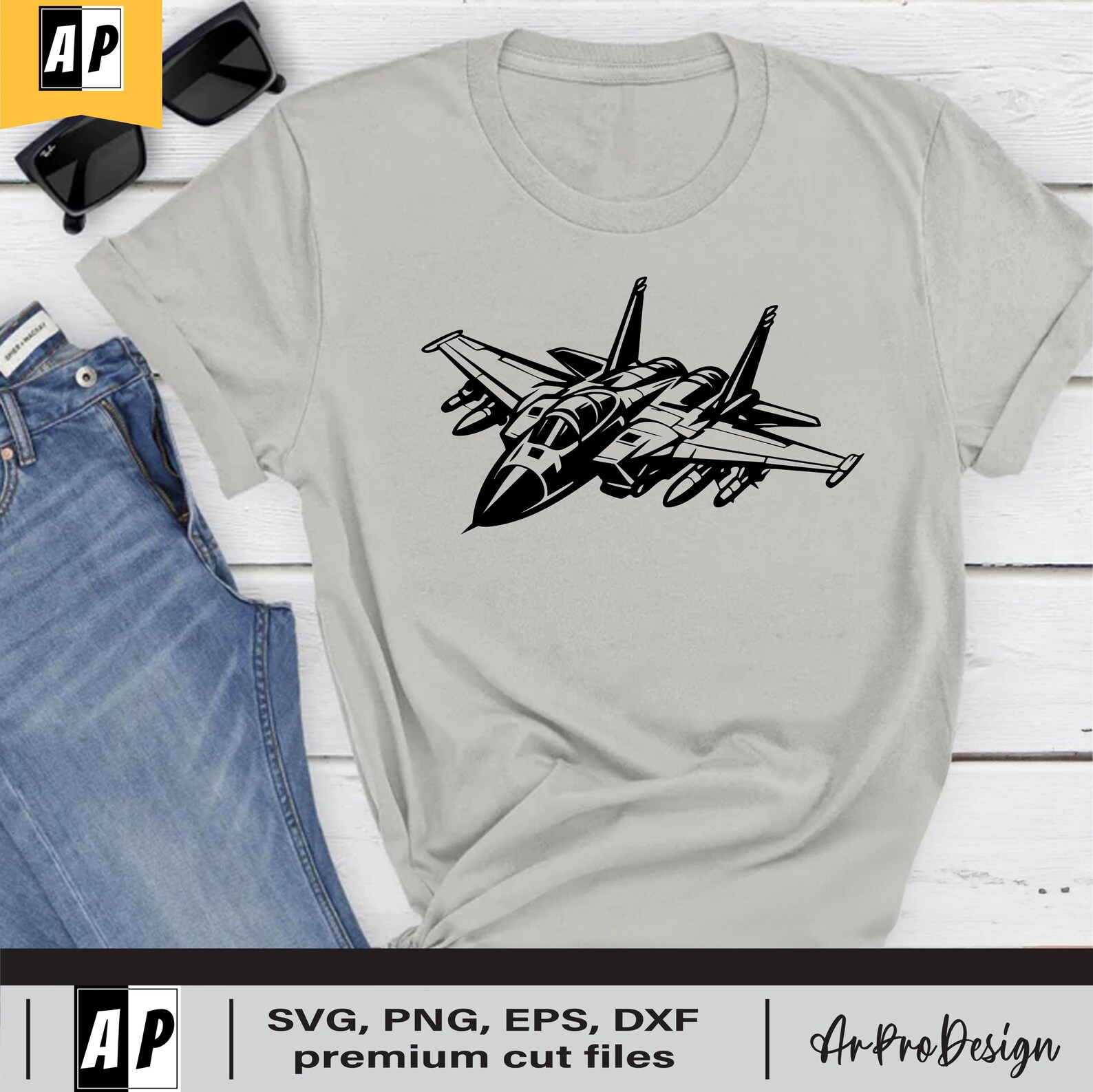 Fighter Jet SVG, Military Aircraft Svg, Airplane Silhouette, Fighter ...