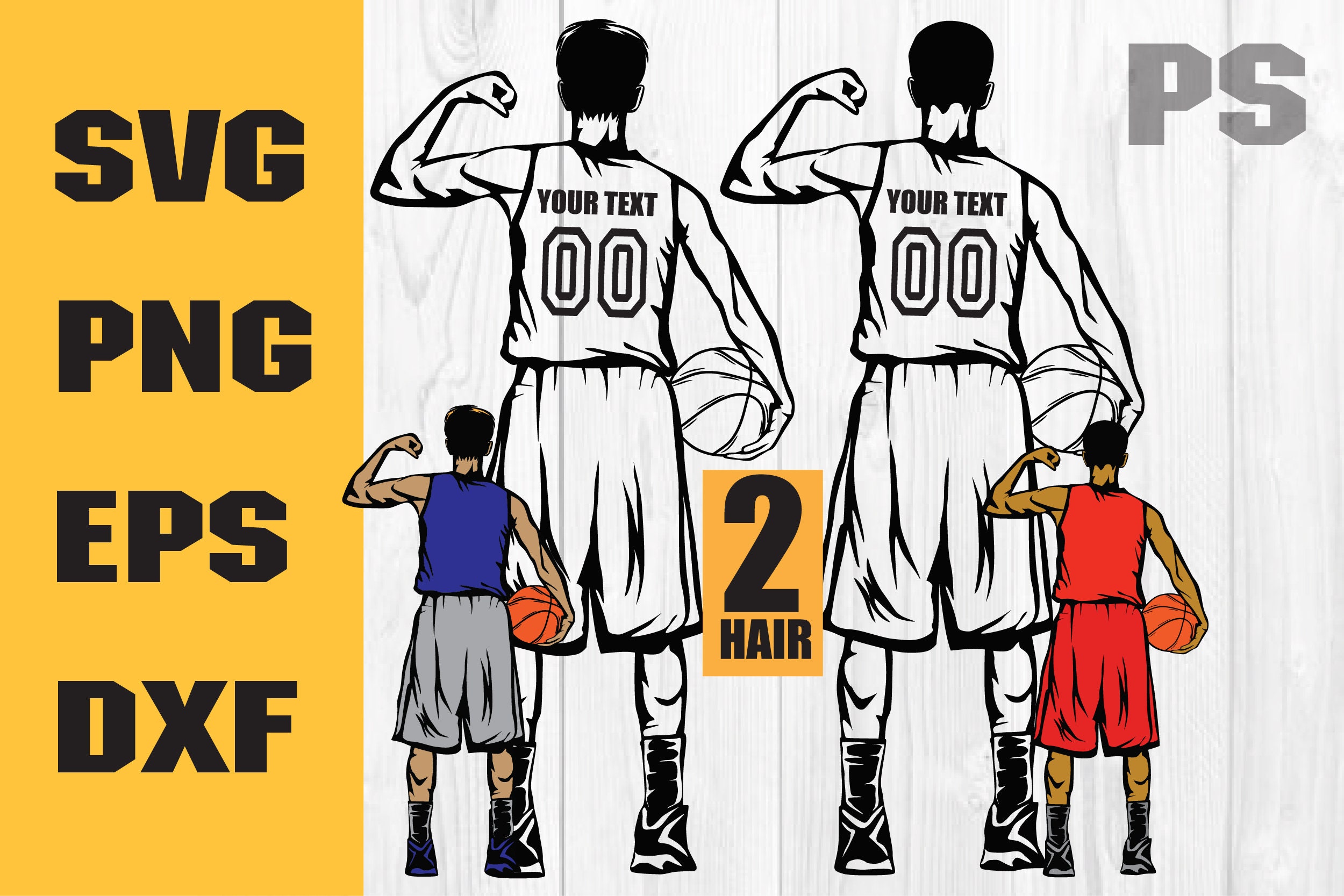 Basketball Name SVG Colored Layers Basketball Boy Svg - Etsy