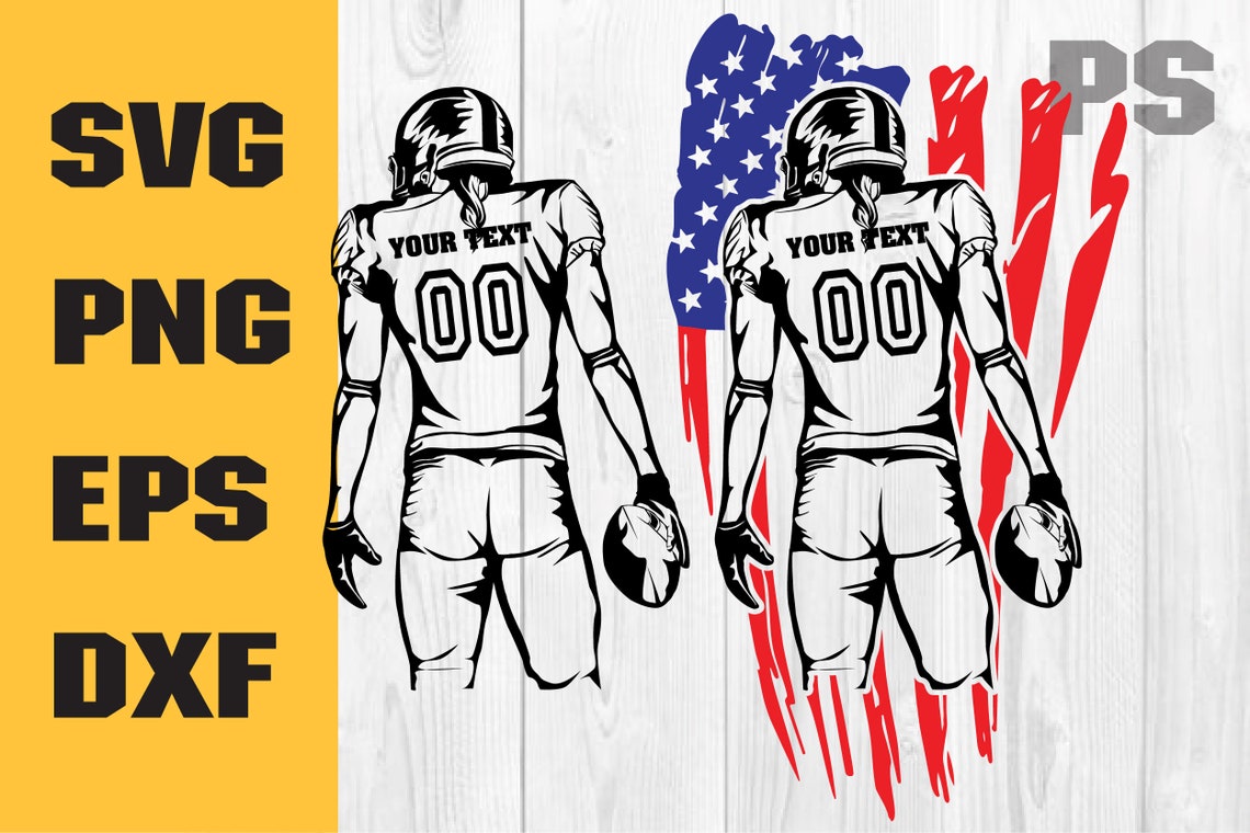 Football Girl Svg Football Ladies Woman Football Name - Etsy