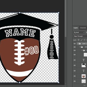 Senior Football Svg, Senior Template, Graduate Template, Football Svg ...