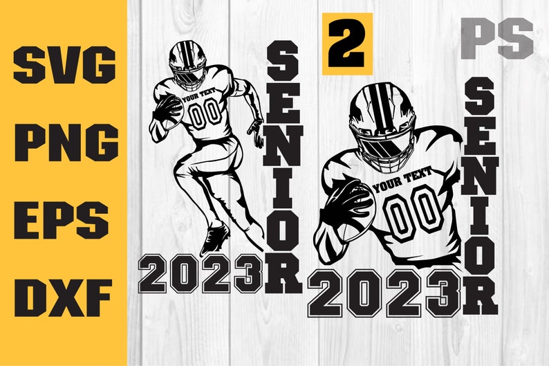 Football Svg Football Senior Senior Svg Senior 2023 - Etsy