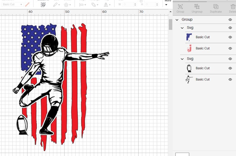 US Football Kicker Svg Football Player Svg Football Svg - Etsy