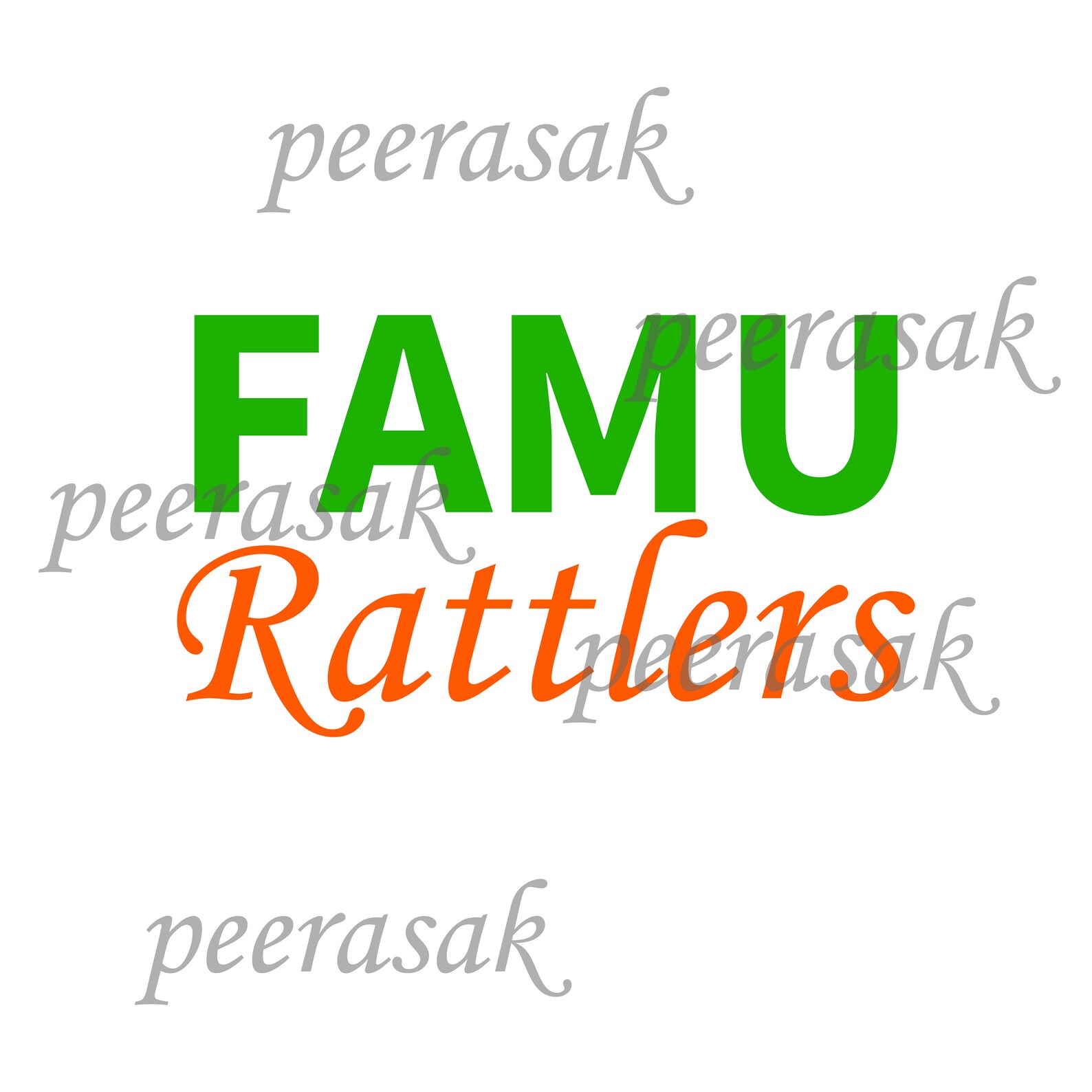 FAMU Rattlers Svg Florida A&M University inspired logo svg | Etsy
