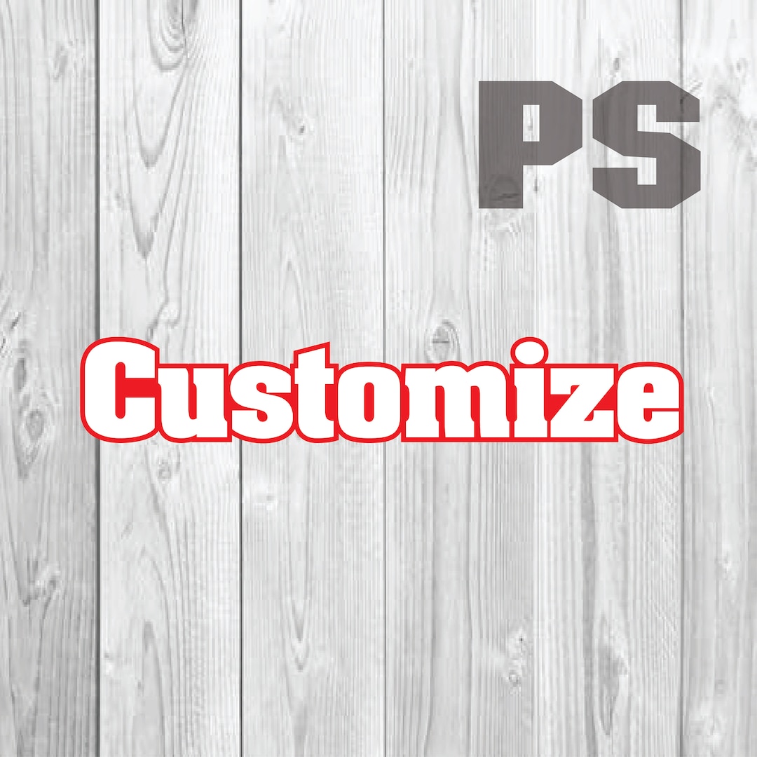 Customize Svg, Png, Dxf, Eps - Etsy