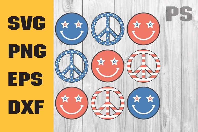 Groovy 4th of July Svg Fourth of July Svg 4th of July Retro - Etsy